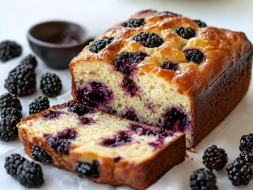 Delicious Blackberry Loaf : Moist and Easy