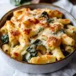 Irresistible Baked Rigatoni with Spinach & Ricotta