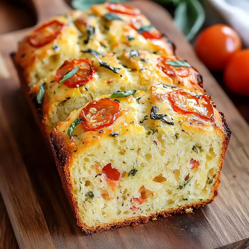 Savory Caprese Bread : A Fresh Italian Bread - recipezed