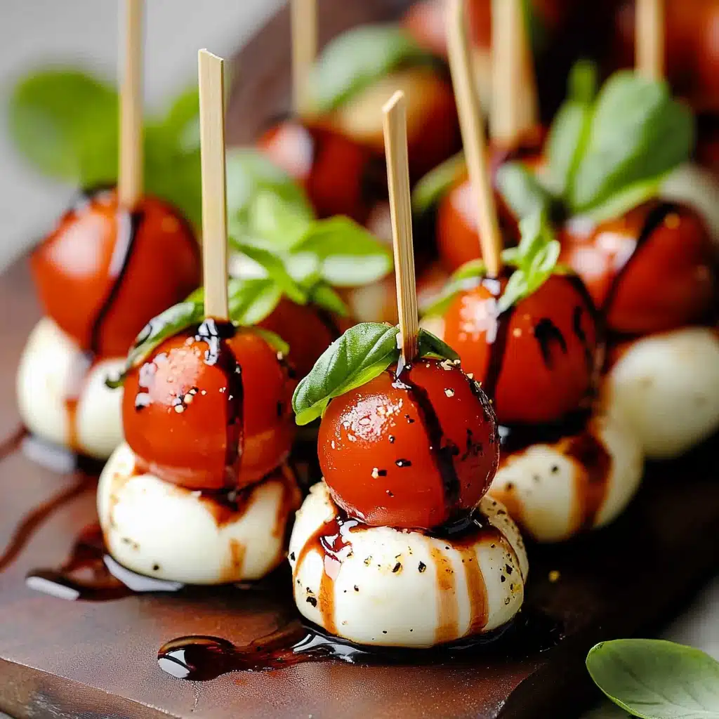 Irresistible Mini Caprese Bites Recipe - recipezed
