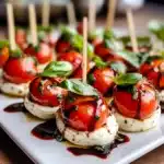 Irresistible Mini Caprese Bites Recipe - recipezed