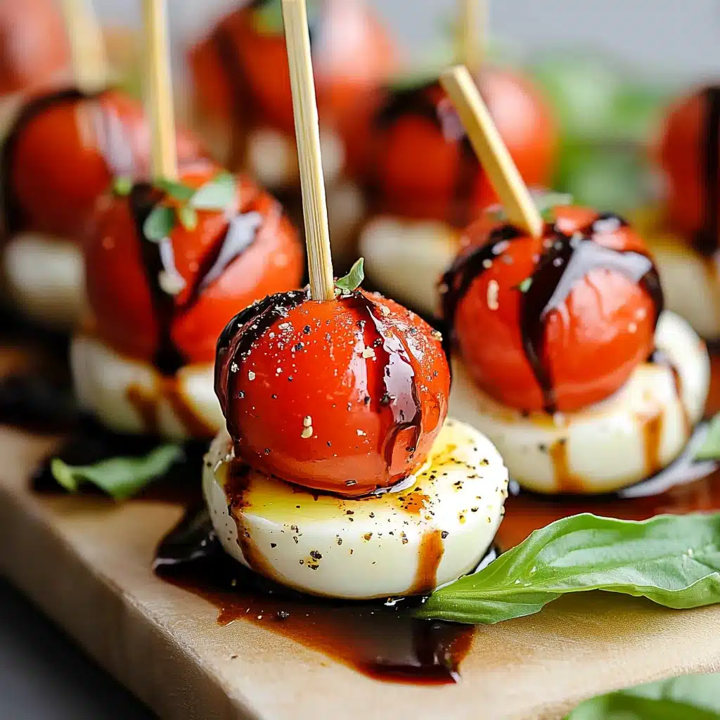 Irresistible Mini Caprese Bites Recipe - recipezed