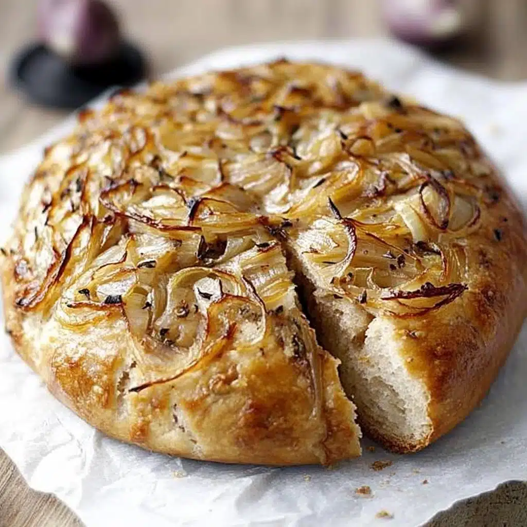Savory Onion Bread : Flavorful & Comfort Recipe - recipezed
