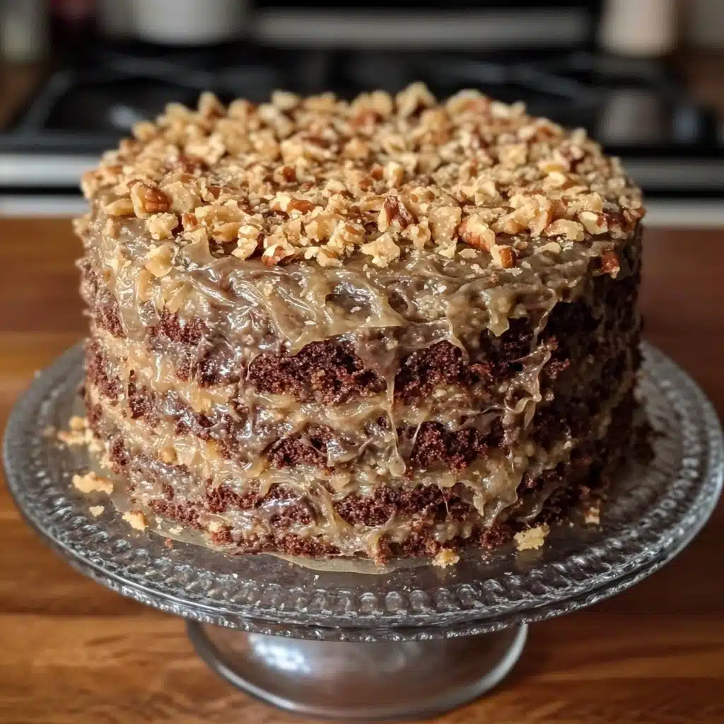 Decadent German Chocolate Cake : The Best Homemade Coconut Pecan ...