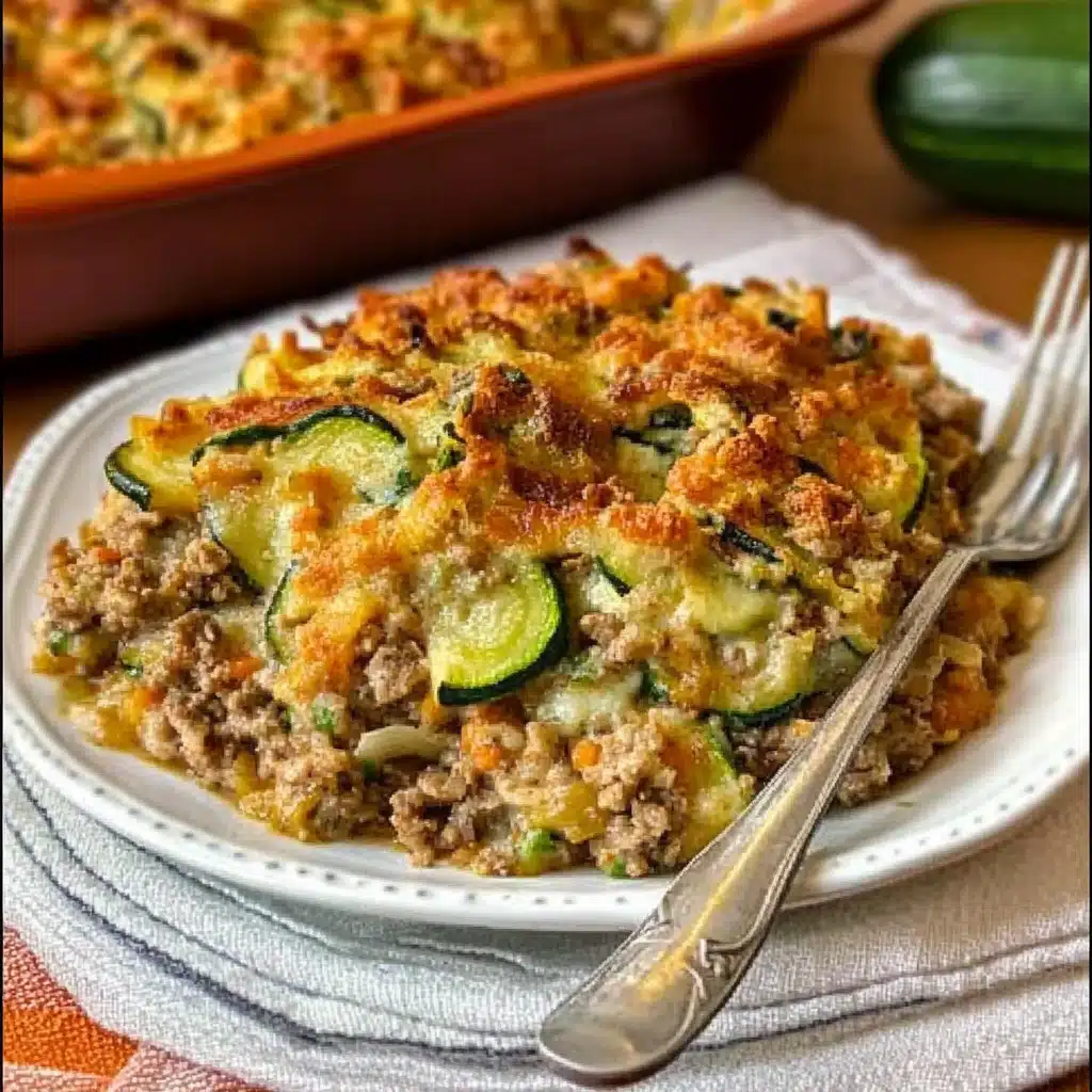 Ground Beef Zucchini Casserole : A Hearty & Wholesome Dinner Made Easy - recipezed