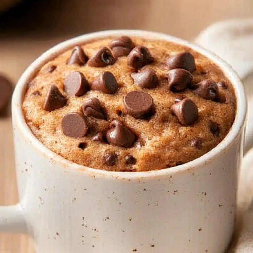 Irresistible Chocolate Chip Mug Cake : The Easy Microwave Dessert You ...
