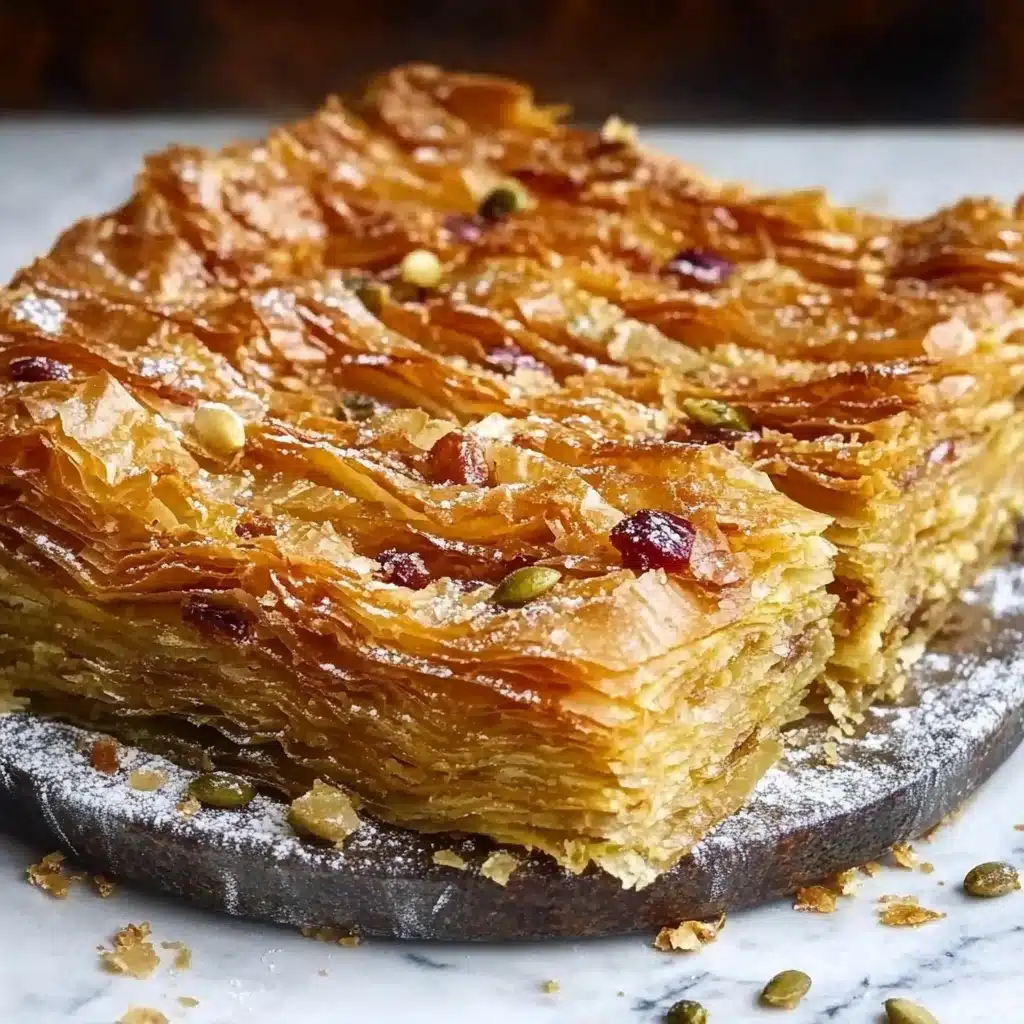 Irresistible Crispy and Creamy Fillo Crinkle Cake : A Must-Try Phyllo ...