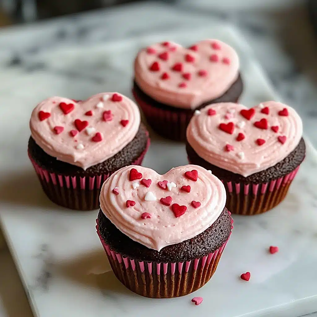 DIY Heart-Shaped Cupcakes : The Sweetest Hack for Valentine’s Day and ...